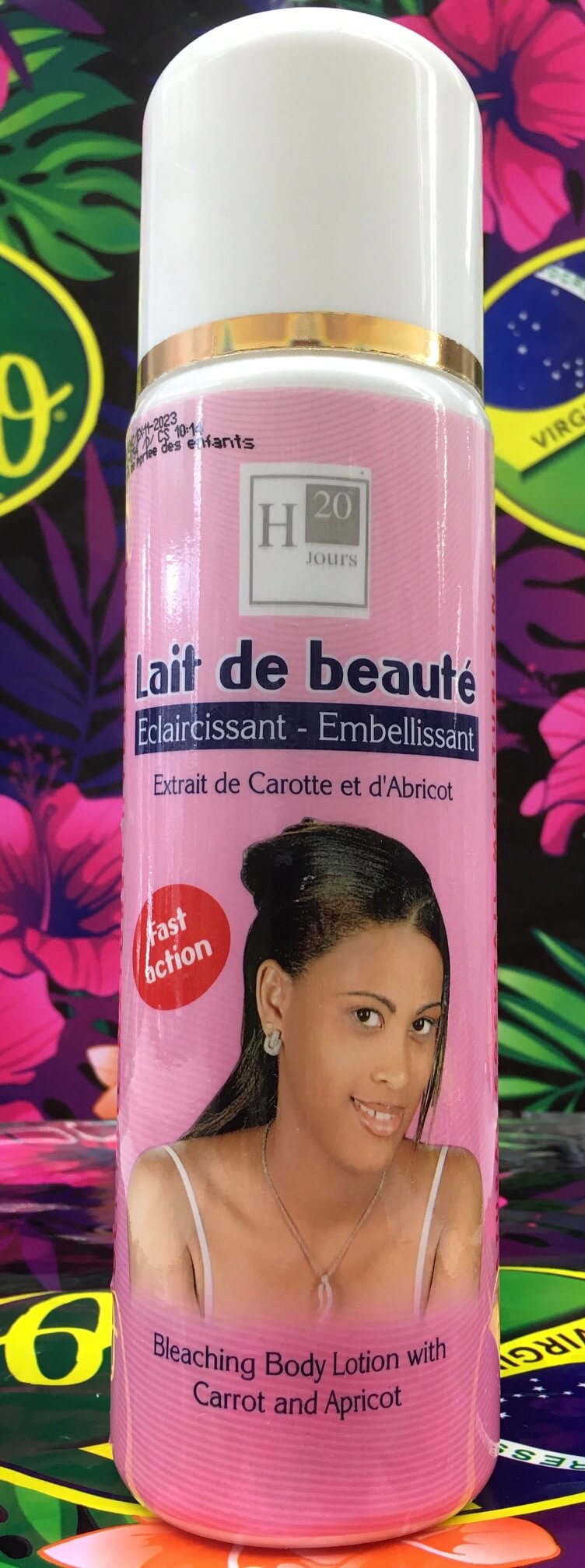 H20 JOURS - LAIT DE BEAUTÉ ÉCLAIRCISSANT EMBELLISSANT ACTION RAPIDE AUX ...
