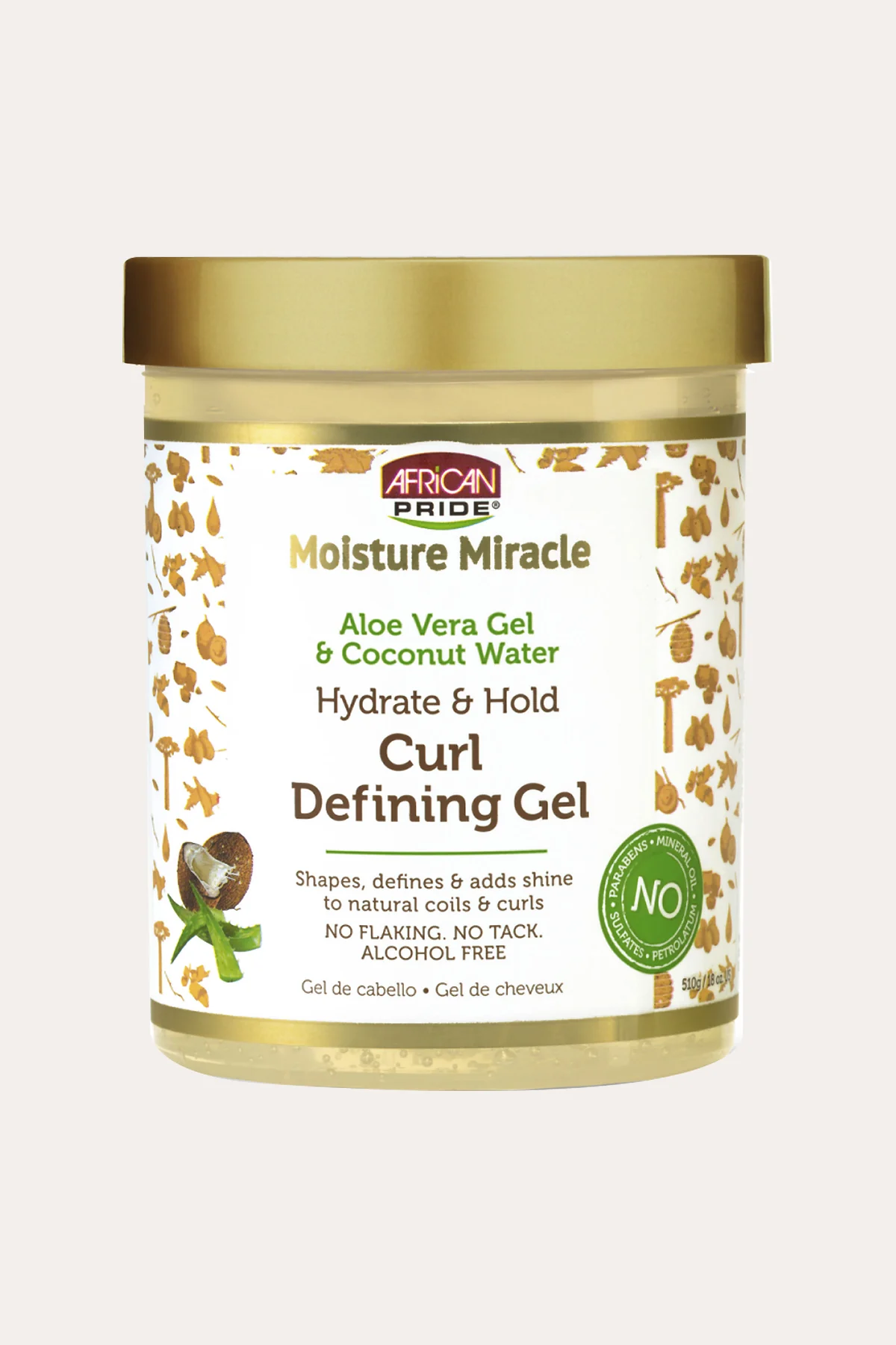 African Pride - Moisture Miracle Defining Gel 510 g | Polytronic