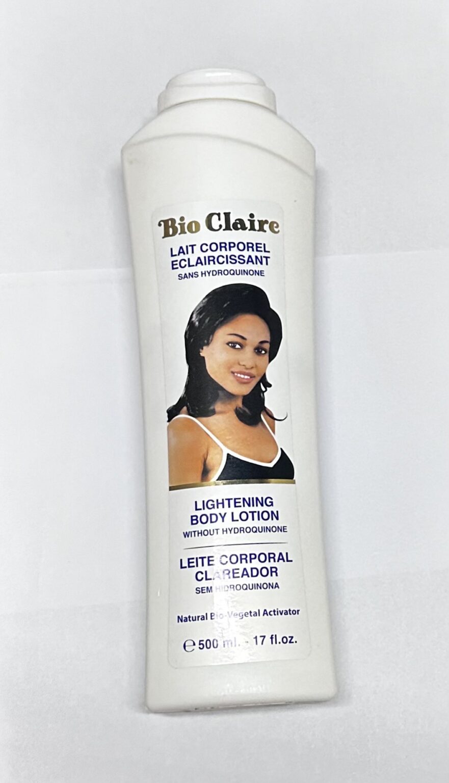 Bio Claire - Lait Corporel Éclaircissant 500 ml | Poly Beauté & Electro