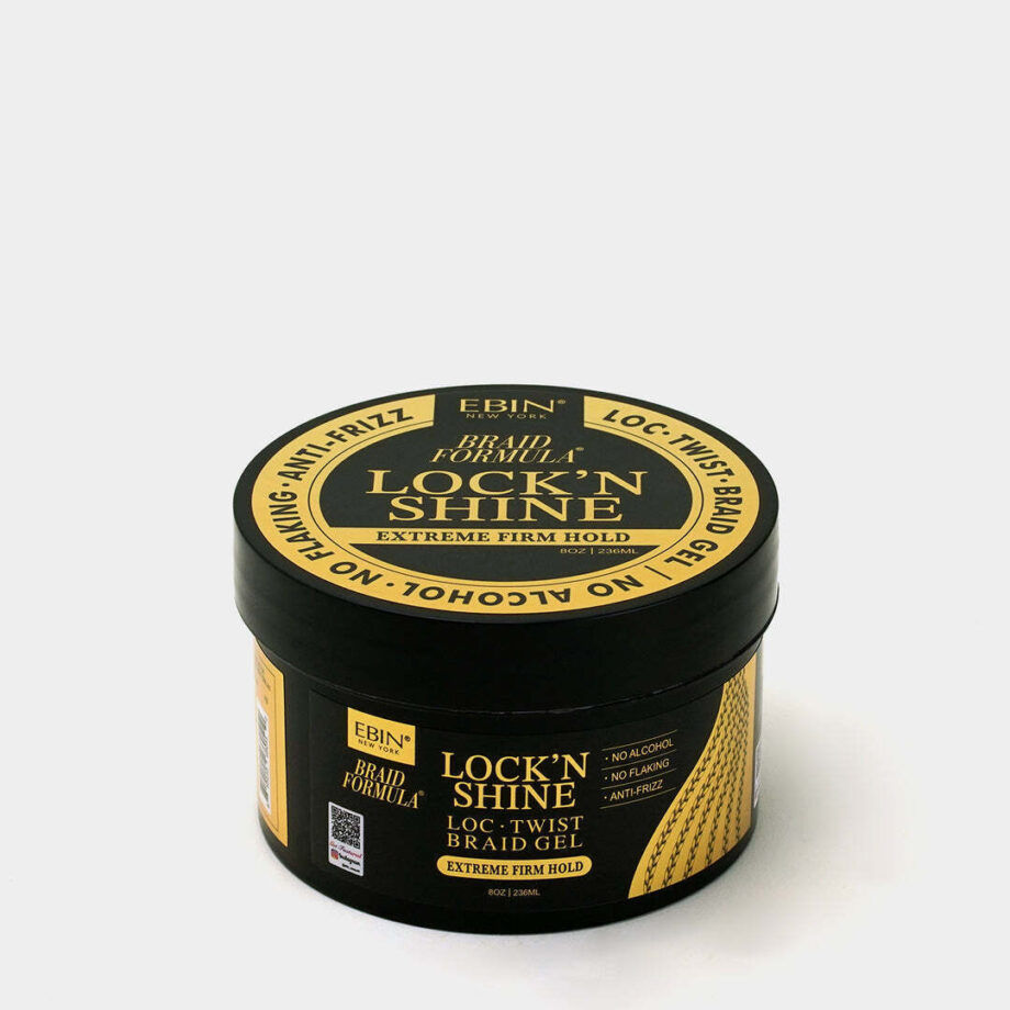 Ebin - Lock'n Shine Twist and Braid Gel 8 oz | Poly Beauté & Electro