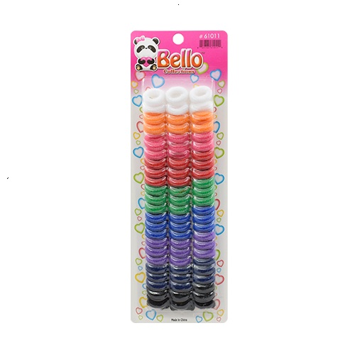 Bello O Ring Small Ast Color 40PC/PK #61011