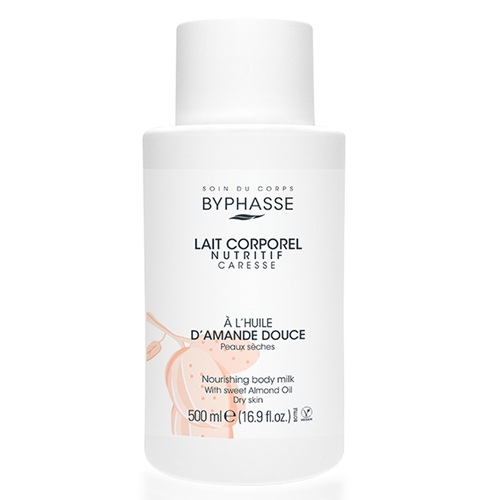 BYPHASSE nourishing body lotion caress sweet almond 500ml