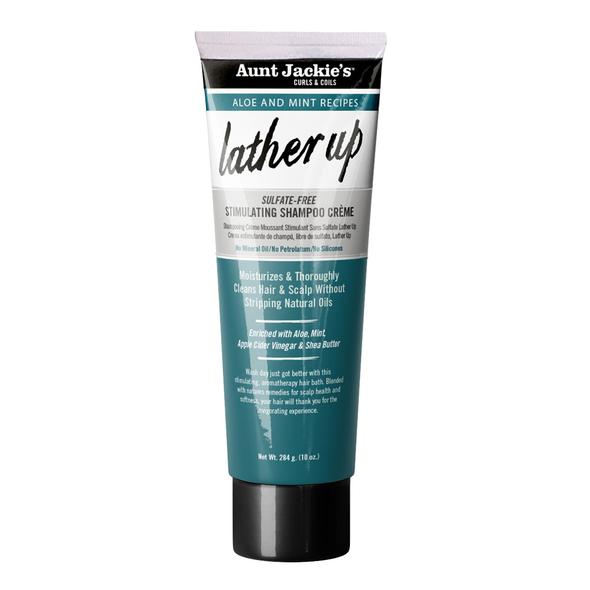Aunt Jackie's - Lather Up Stimulating Shampoo Cream 10 oz | Polytronic