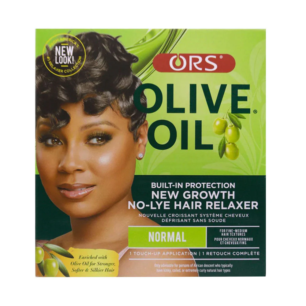 ORS Olive Oil - New Growth No-Lye Hair Relaxer Kit, Normal | Polytronic