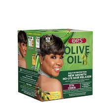 ORS Olive Oil - New Growth No-Lye Hair Relaxer Kit, Extra Strength ...