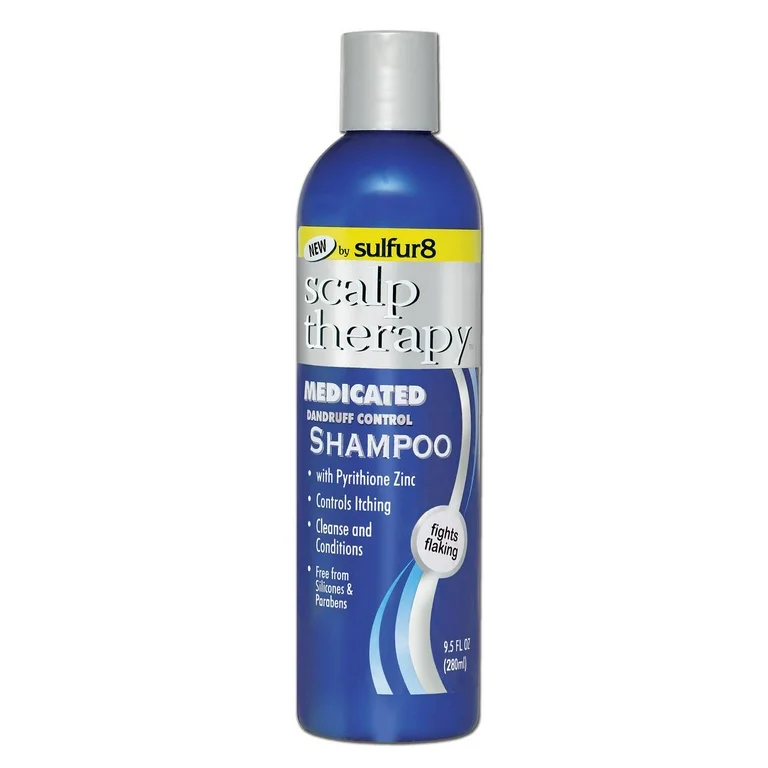 Sulfur8 - Medicated dandruff control shampoo for scalp therapy, 280 ml ...