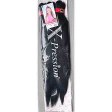 3X Pre-Stretched Braid Hair Extension, 60 inches | Polytronic