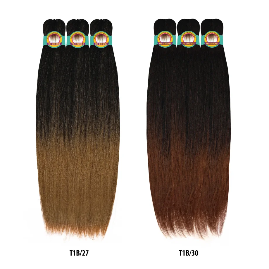 Eve Hair - 3X Tru Braid Pre-stretched 54 in, #T1B30 | Polytronic