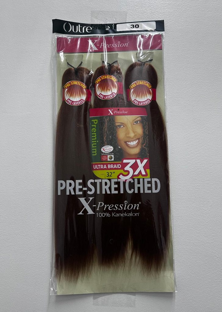 Outre - 3X Ultra braid Pre-Stretched X-Pression 32 in #30 | Polytronic