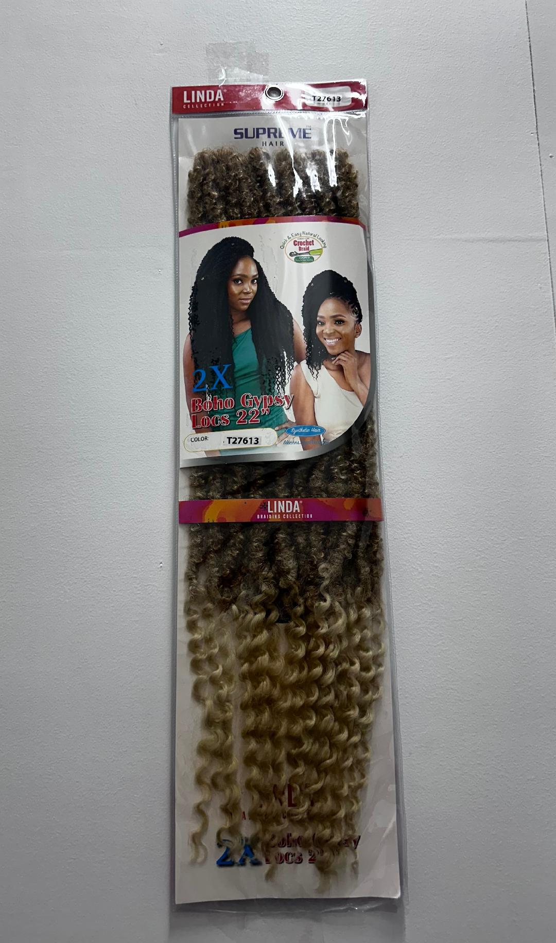 Suprême Hair - 2X Boho Gypsy Locs 22 in, #T276313 | Polytronic